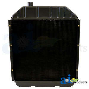 E1NN8005EB15M: 20" Width Radiator fits Ford New Holland 6710 7410 7610O ...
