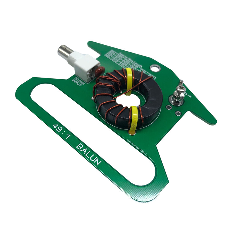 100W 49:1 Balun Unun Antenna Portable No Tune End Fed Half Wave Antenna ...