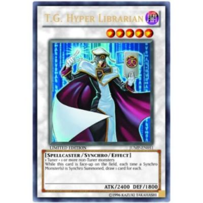 T.G. HYPER LIBRARIAN *** MINT/NM ULTRA RARE JUMP-EN051 YUGIOH! | eBay