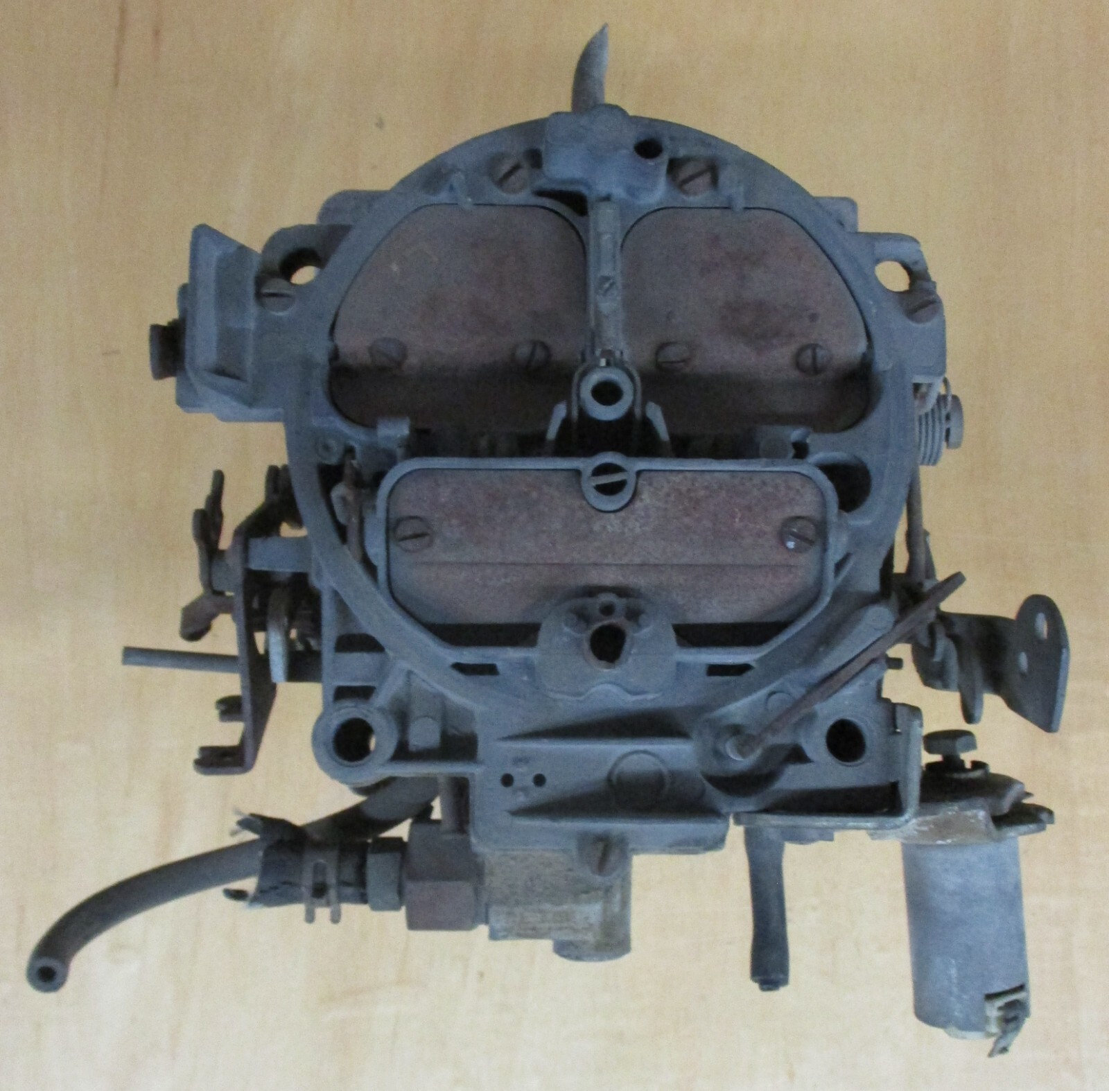 USED 4 BARREL ROCHESTER Q-JET CARBURETOR 7042206 0662 R4-4MV 1972 CHEVY ...