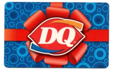 Dairy Queen Older Gift Card No $ Value Collectible DQ VL-6738 | eBay