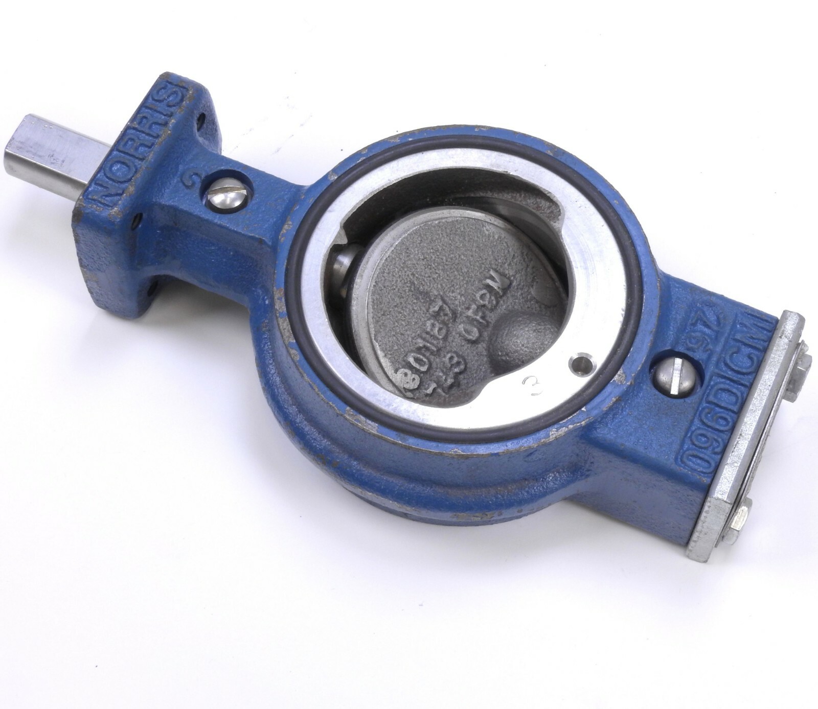 Norris Ductile Iron ASTM A395 60-40-18 Butterfly Valve Size 2" , 200 ...
