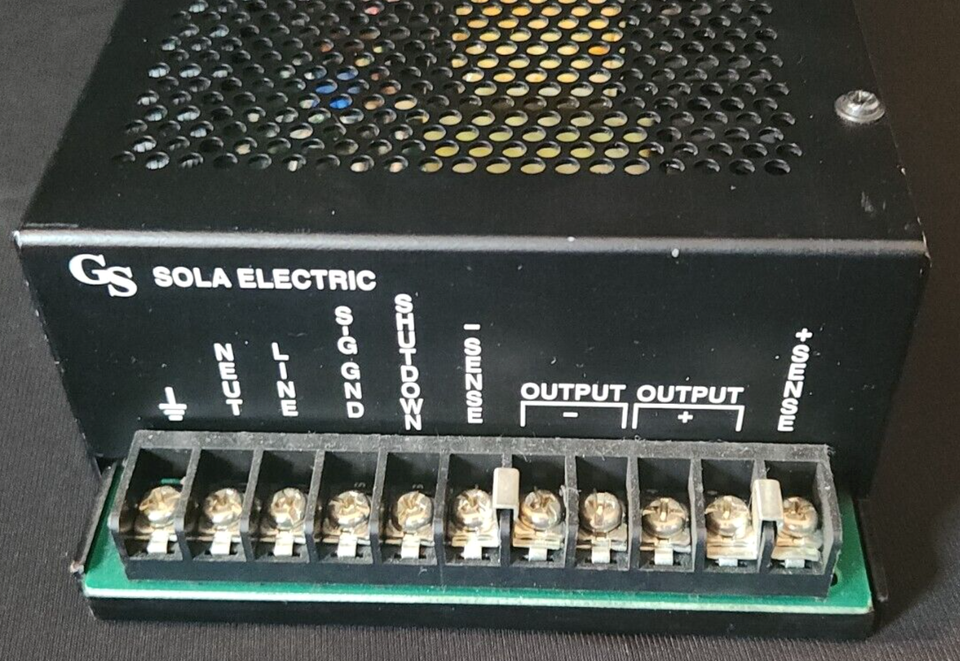 Sola 86-24-262 Component Type Custom Rectifier Input vac 115/230 Output ...