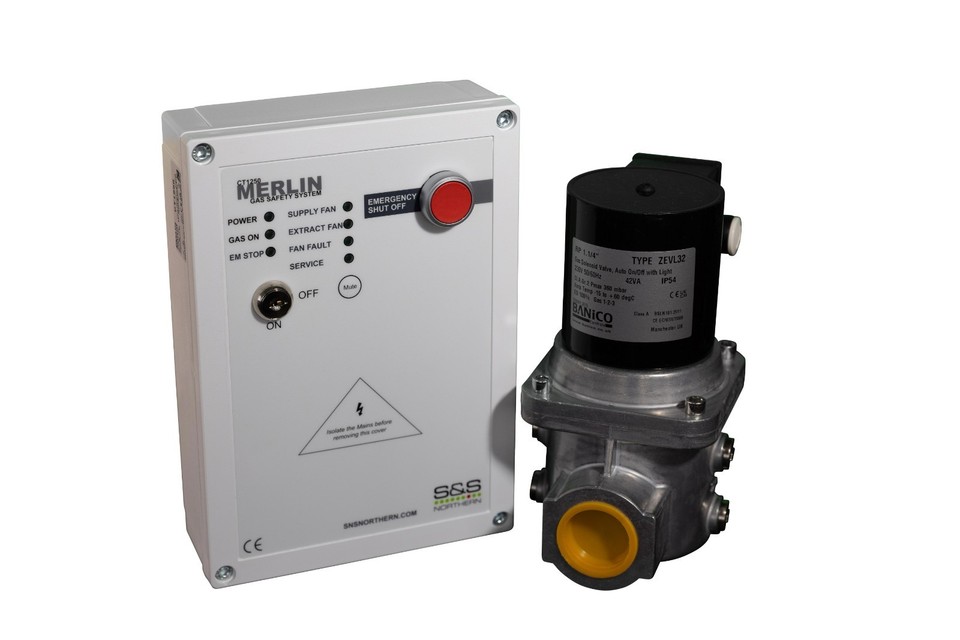 Merlin CT1250 Gas Interlock Panel Current Monitoring for Commercial ...