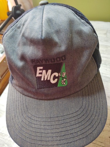 Vintage Haywood EMC Hat Mesh Snapback by cintas - Gem