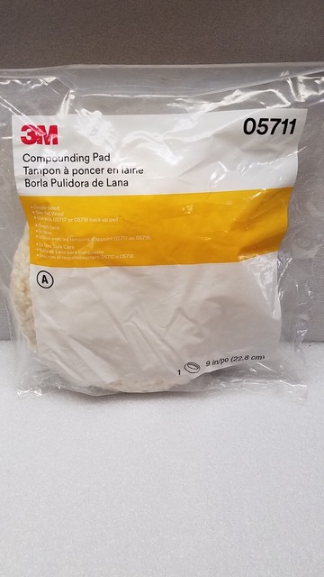 3M 05711 Wool Compounding Pad Single Sided for sale online | eBay