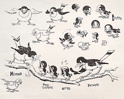 Disney Cartoon Birds