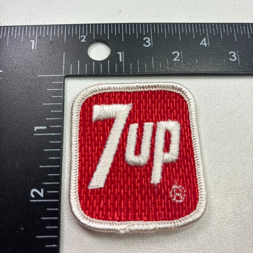 Neat Vibrant Red Stitches 7-UP 7UP SODA POP Beverage Patch 001R | eBay