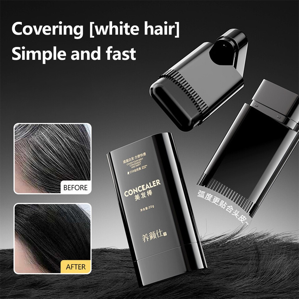 Safe & Convenient Comb Hair Dye,Waterproof and Sweat-proof Hair Dye ...
