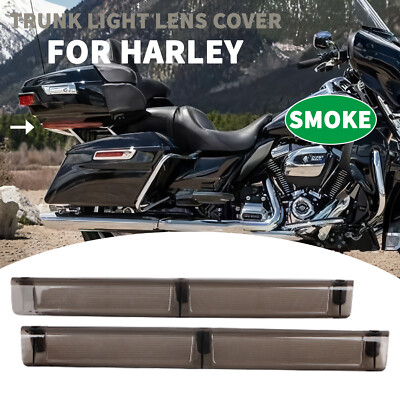 Motorcycle Trunk Light Lens Cover Fit For Harley Touring Electra Glide ...