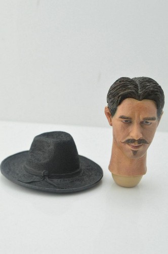 1/6 Scale REDMAN Doc Holliday Tombstone Head Sculpt & Hat for 12 ...