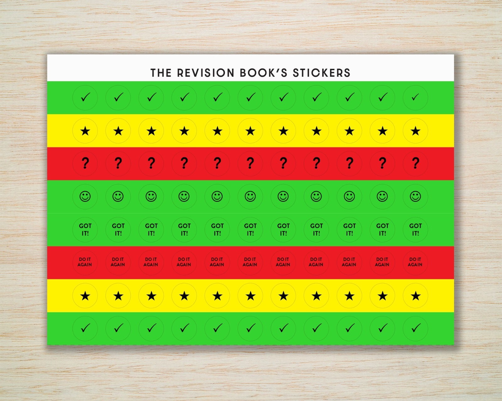 GCSE Exam Revision Journal Exam Timetable Planner Organiser Notebook ...