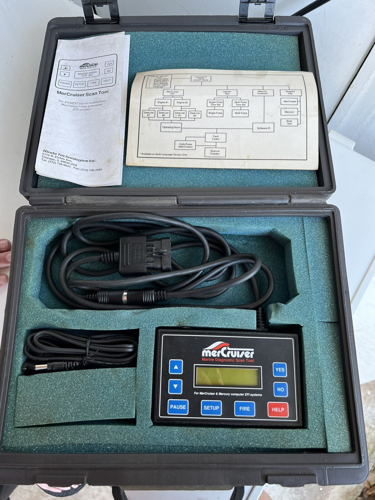 Rare MerCruiser Marine Diagnostic Scan Tool Boat Electric Fuel ...