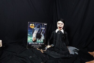 Spirit Halloween - 2017 - Menacing Molly Animatronic Horror Prop Addams ...