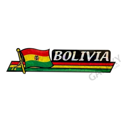 Bolivia Bumper Sticker / Flag Sticker / "3 x 11 3/4" Bumper Sticker | eBay