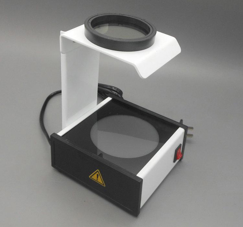 CP-12 Optical Polariscope Lens Stress Tester Machine Strain Gauge ...