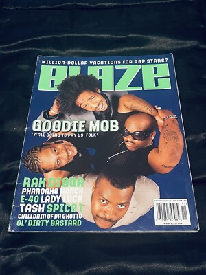 Blaze Magazine November 1999 Goodie Mob ( Cover ) | eBay