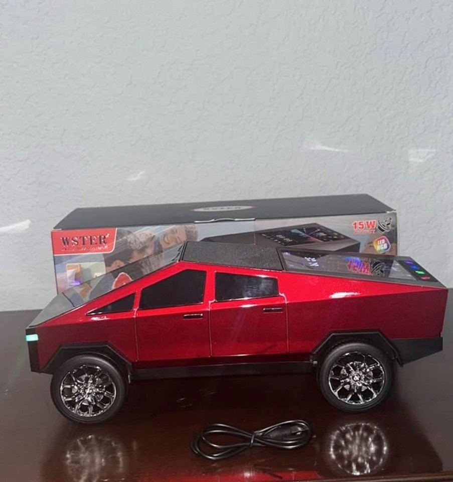 Speaker bluetooth Cybertruck of different colors brand new come with a ...