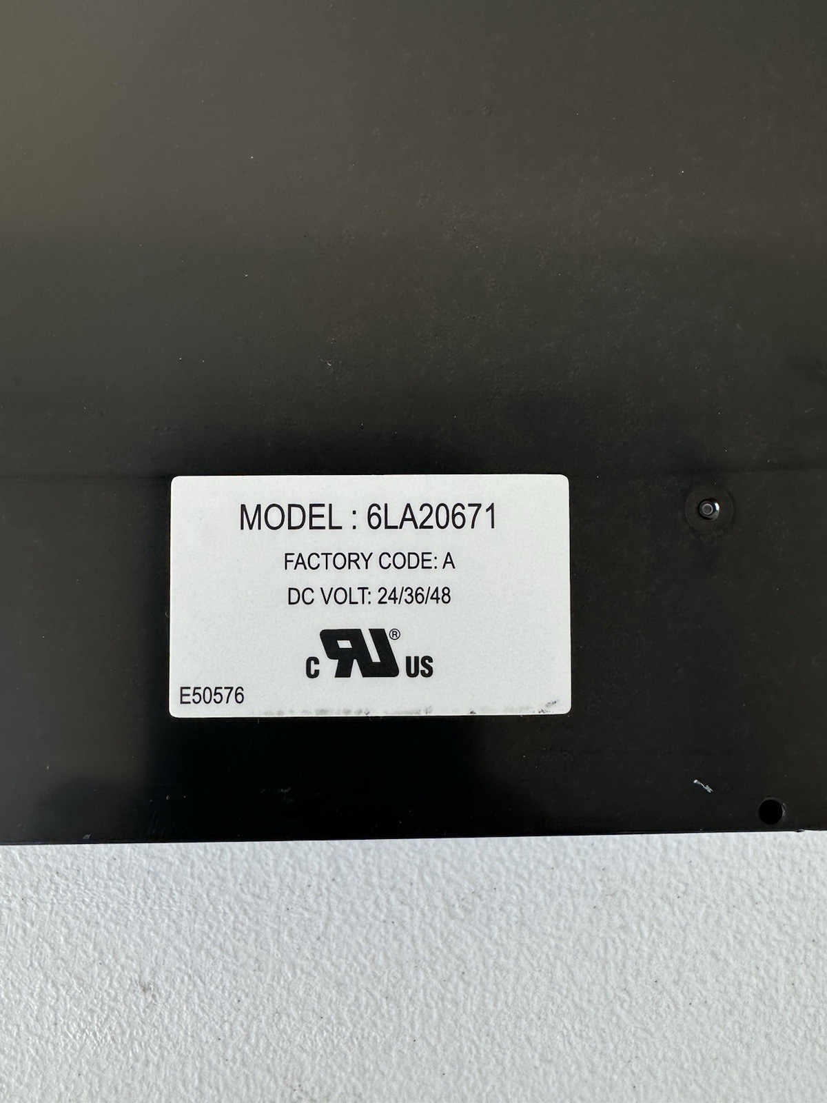 Enersys Charger Module Input 400-480V 3-Phase, Output 24/36/48 6LA20671 ...