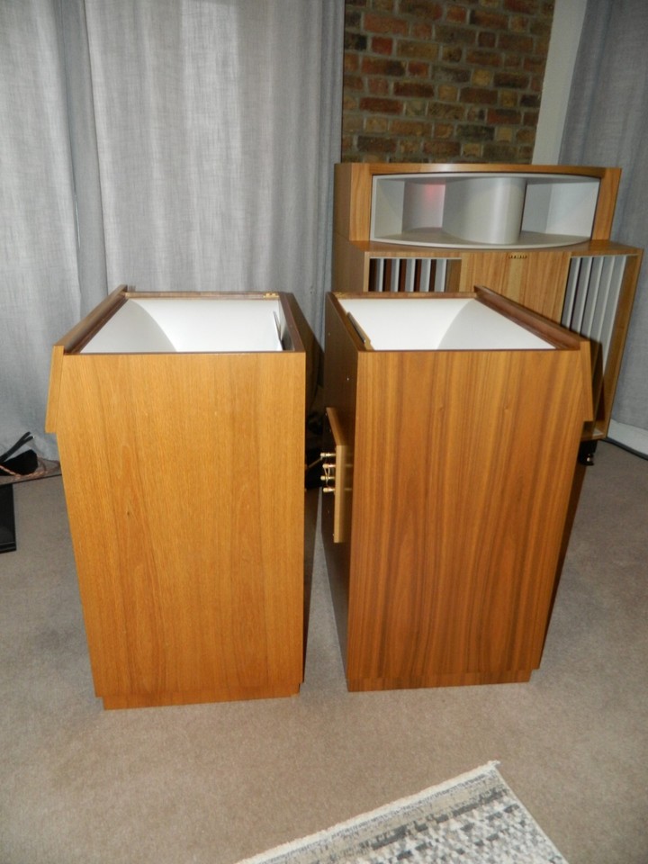 Pair of Lowther 'Audiovector Auditorium' Loudspeakers, Amazing Sound ...