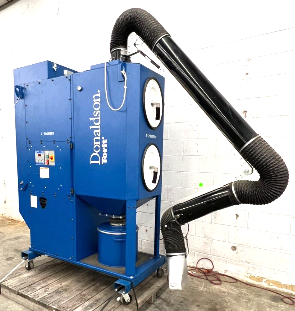 DONALDSON TORIT DFO 2-2 DOWNFLO OVAL DUST COLLECTOR 460V 60HZ 3 PHASE ...
