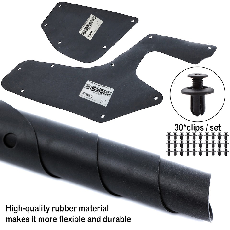 For 96- 02 Toyota 4Runner RUBBER Splash Shields Inner Fender Liner ...