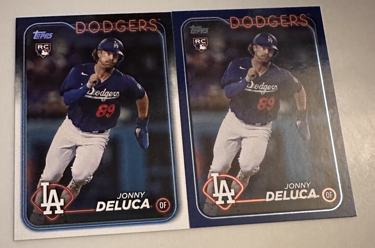 Jonny Deluca Lot Of 2 Rookie Cards Blue Variation | eBay
