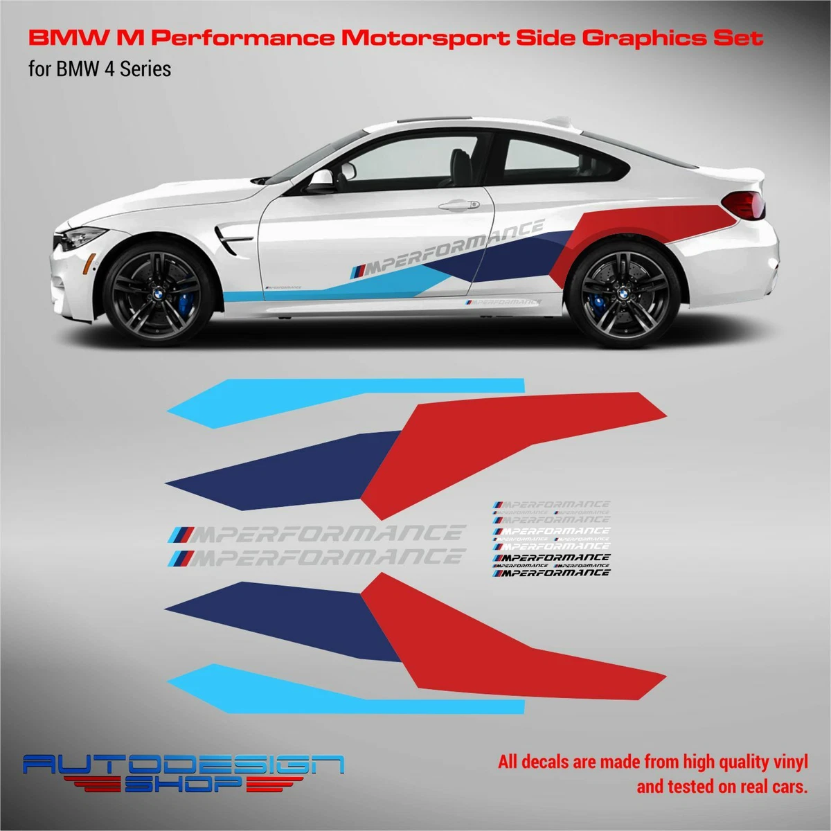 Genuine BMW M4 (G82) Coupe M Performance Motorsport Decals, 55% OFF