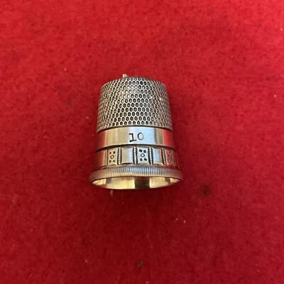 Thimbles - Sterling Silver Thimble Hallmarks