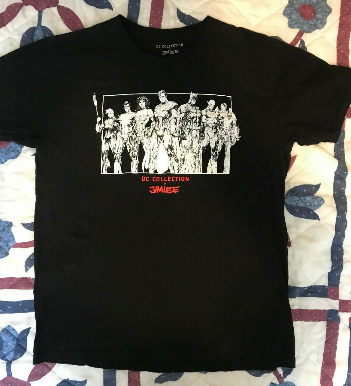 DC Collection Comics Heroes Jim Lee Graphic T Shirt S… - Gem