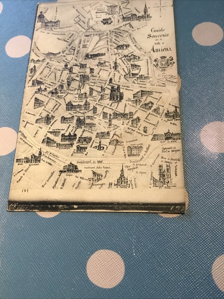 Guide Souvenir of Amiens Antique Postcard France Unposted Pre WW1 | eBay UK