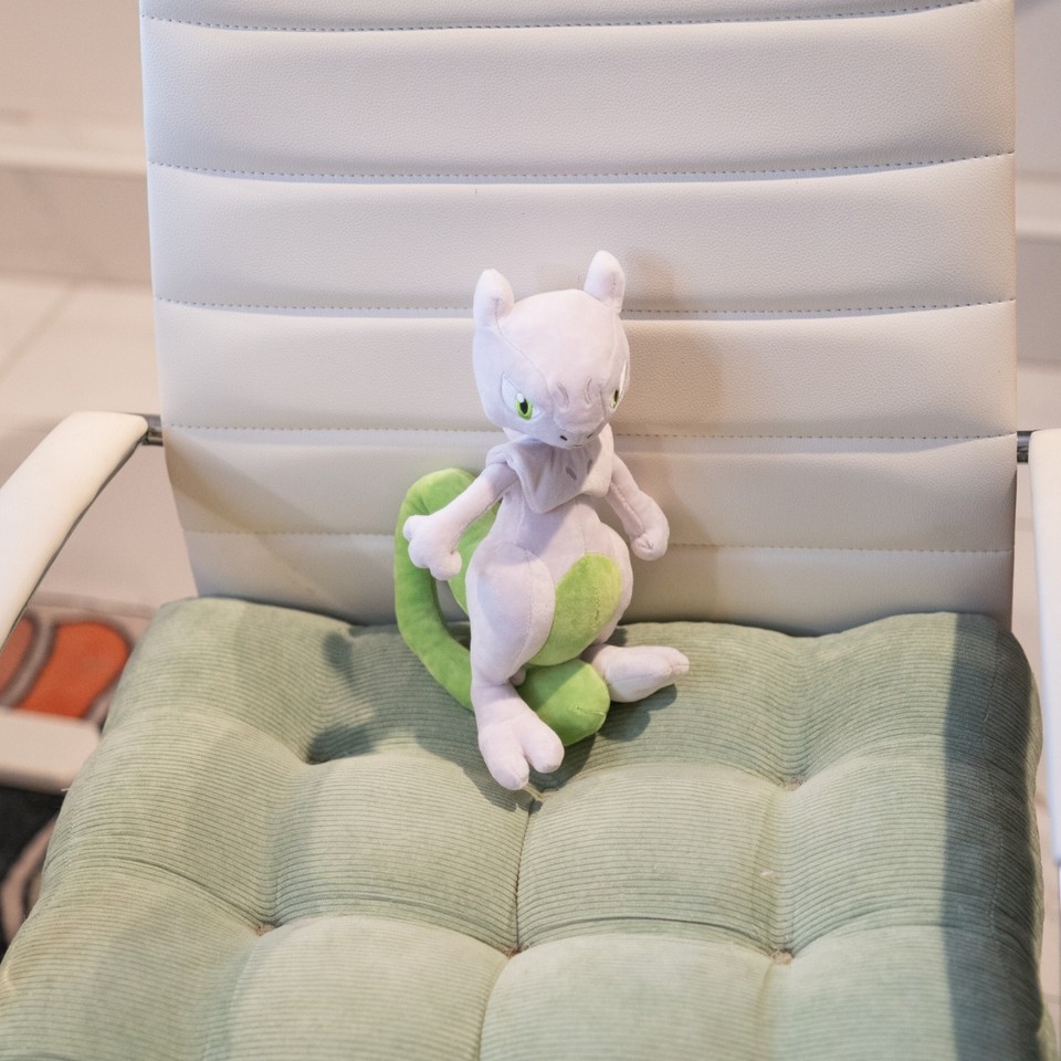 Pokémon Shiny Mewtwo Plush Toy 8" Soft Psychic Type Anime Collectible ...