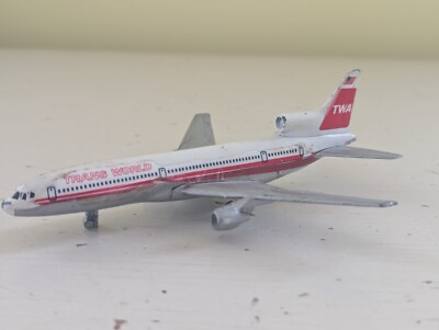 Lintoy - Lockheed L-1011 Tri-Star, TWA Trans World Airlines, Made in ...