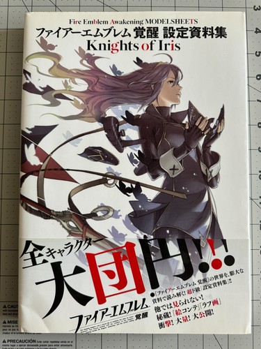 Fire Emblem Awakening Kakusei Model Sheets Knights of Iris Art Book Japan Import | eBay