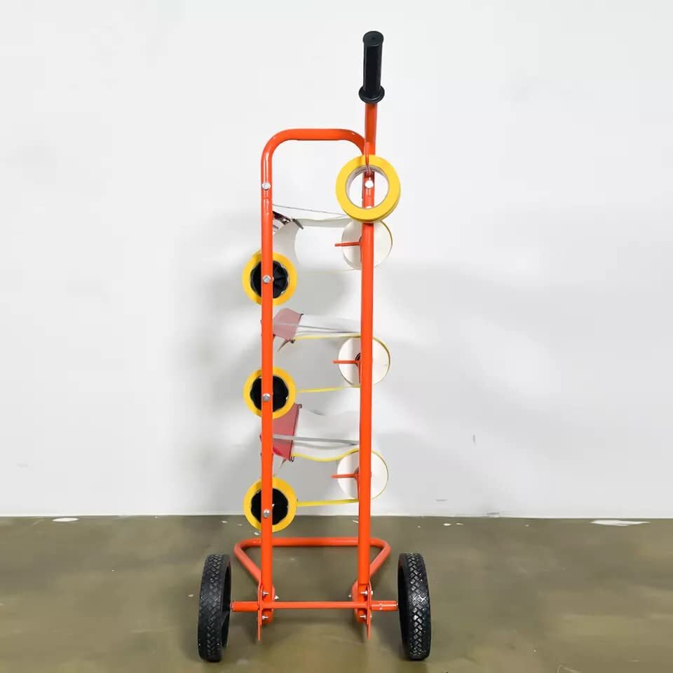 Portable Slimline Masking Paper Dispenser - Stand Holds Multi Rolls ...