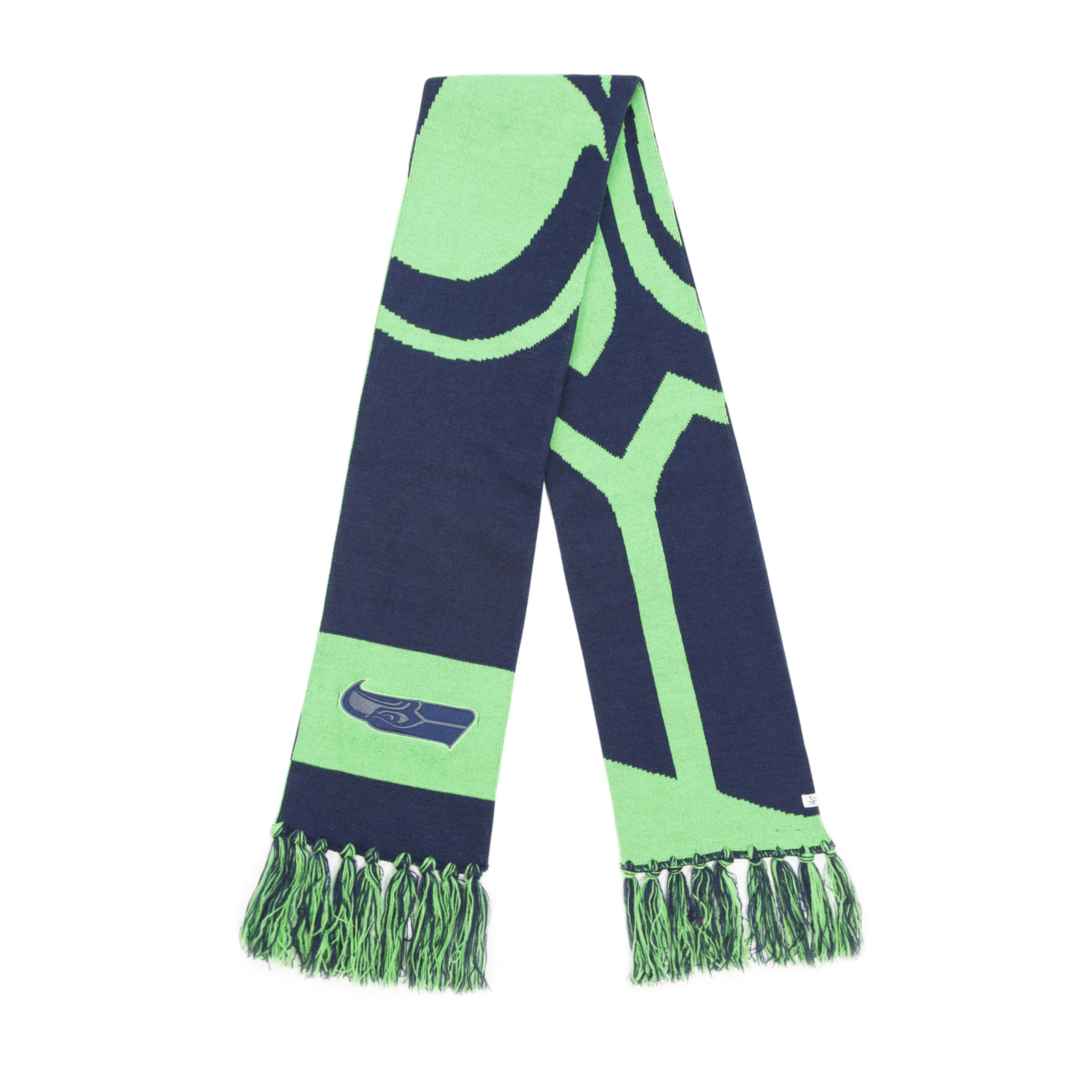 NFL Seattle Seahawks Embroidered Jacquard Graphic Knit Scarf by '47 ...