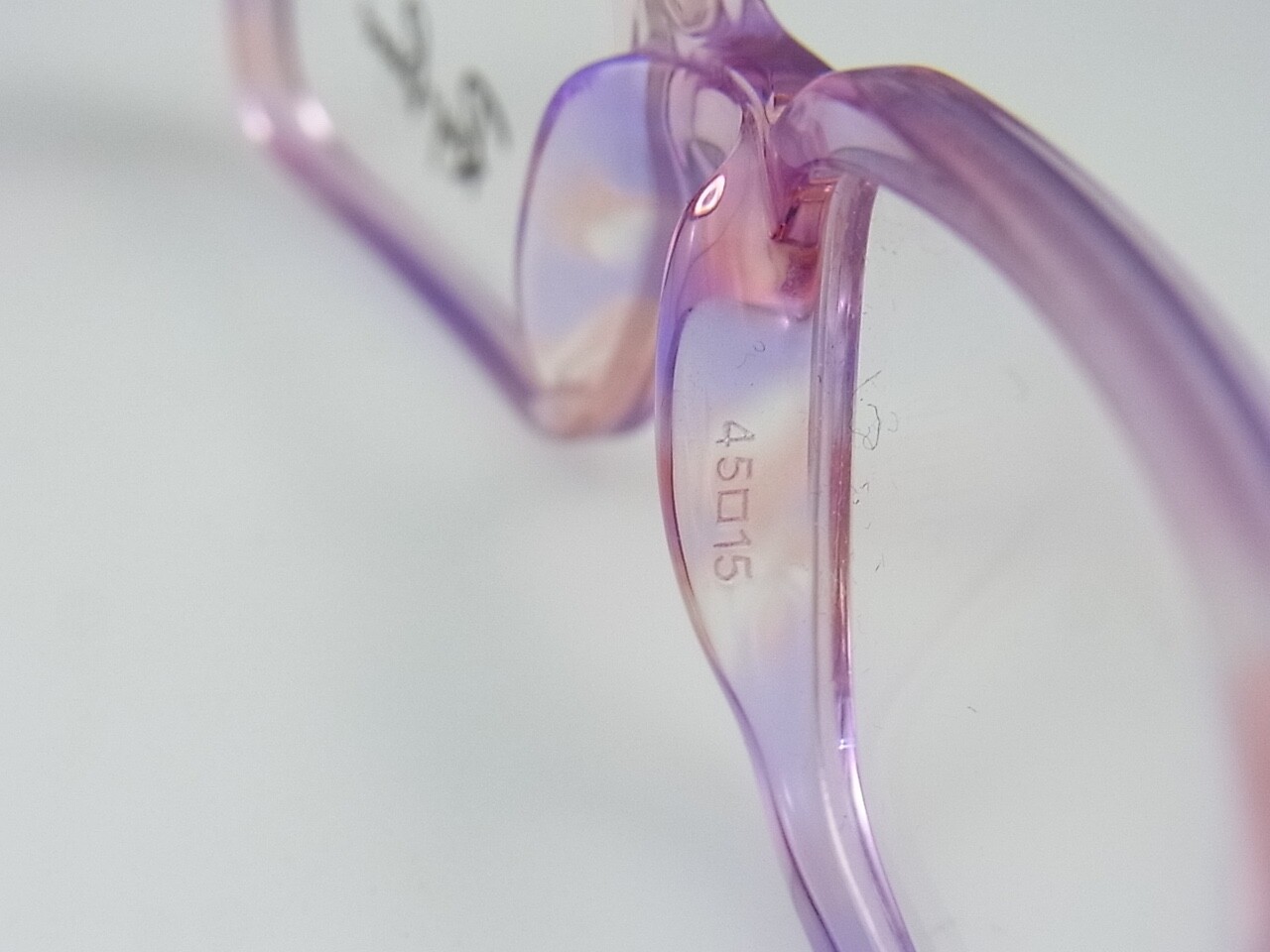 Ray-Ban 1520 3548 Brillengestell 45-15-125 Lesebrille Lila Pink ...