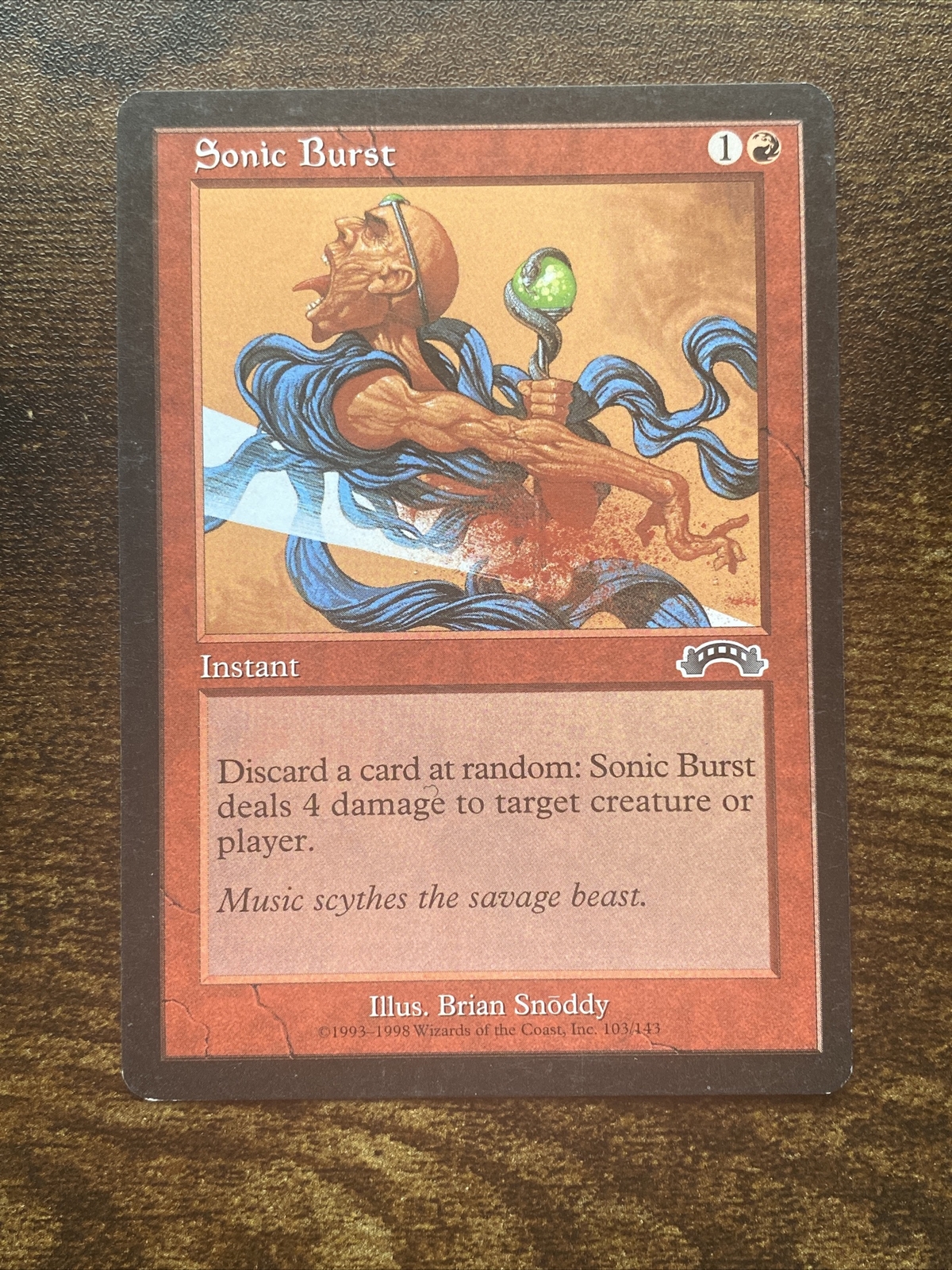 Sonic Burst (103) Exodus MTG Magic The Gathering D9857* | eBay