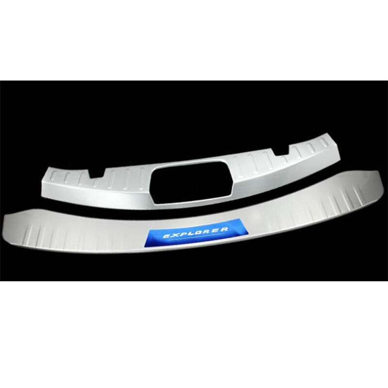2X For 2016-2019 Ford Explorer Rear Cargo and Bumper Protector cover ...