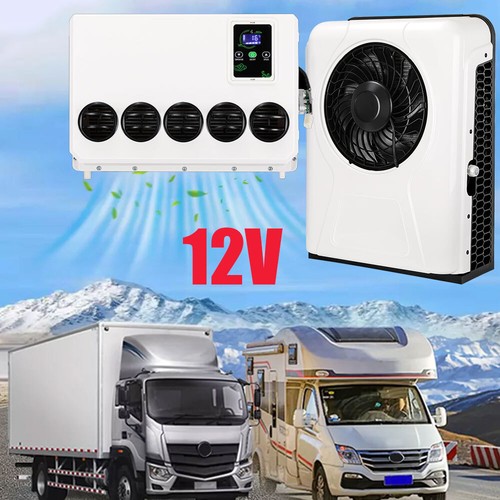 12V 12000 BTU A/C Kit Vehicle Split Air Conditioner Universal Fits Truck Bus RV | eBay