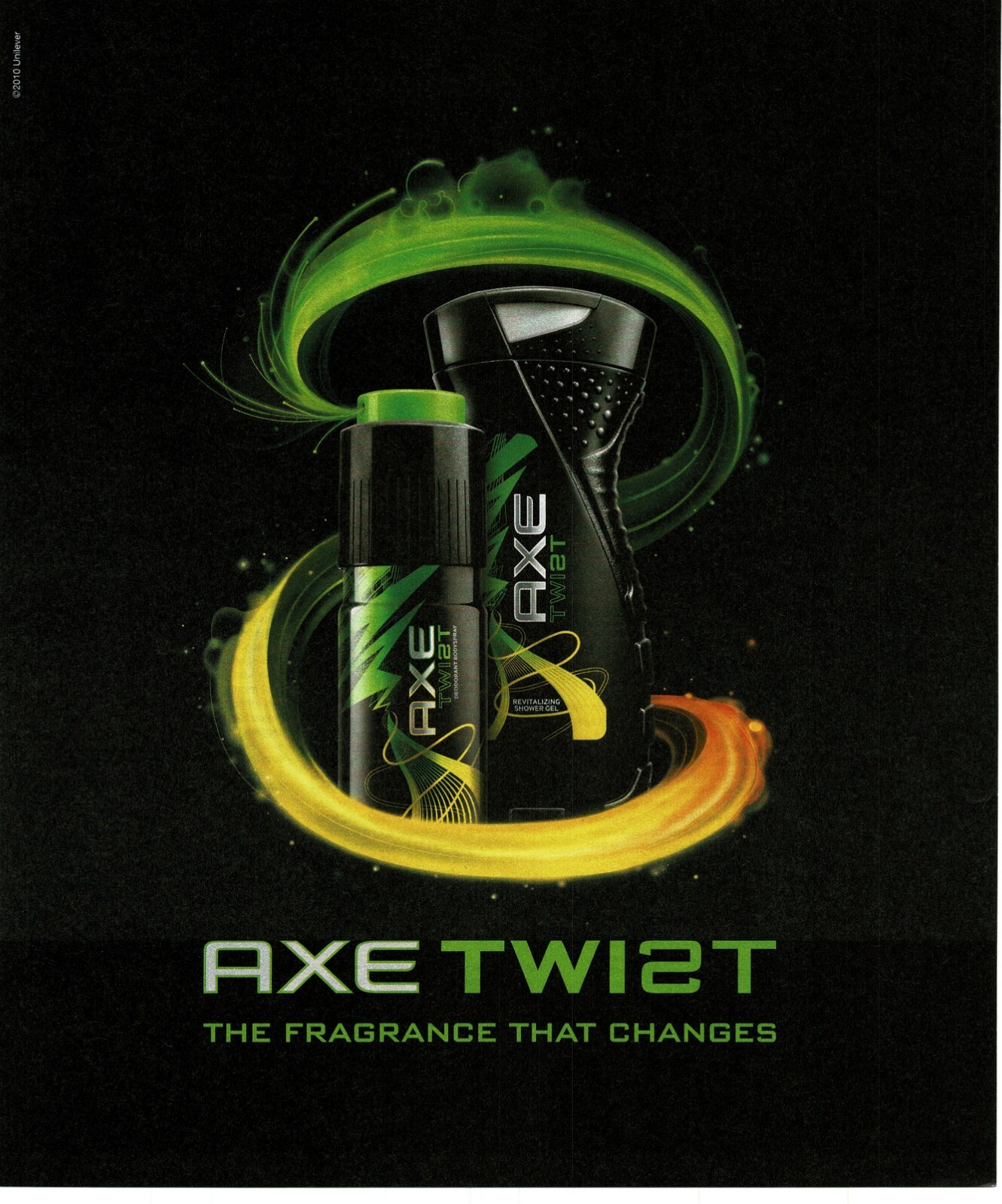 Axe Deodorant Print Ads