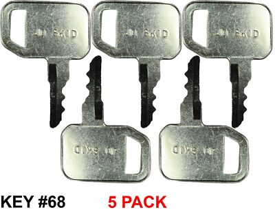 Fits (JDS) John Deere Skid Steer Key *5 Pack* | eBay