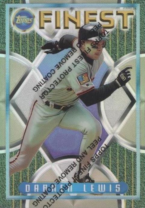 1995 Topps Finest - Darren Lewis #157 Refractor for sale online | eBay