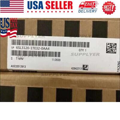 New Siemens 6SL3120-1TE32-0AA4 6SL3 120-1TE32-0AA4 S120 SINGLE MOTOR ...