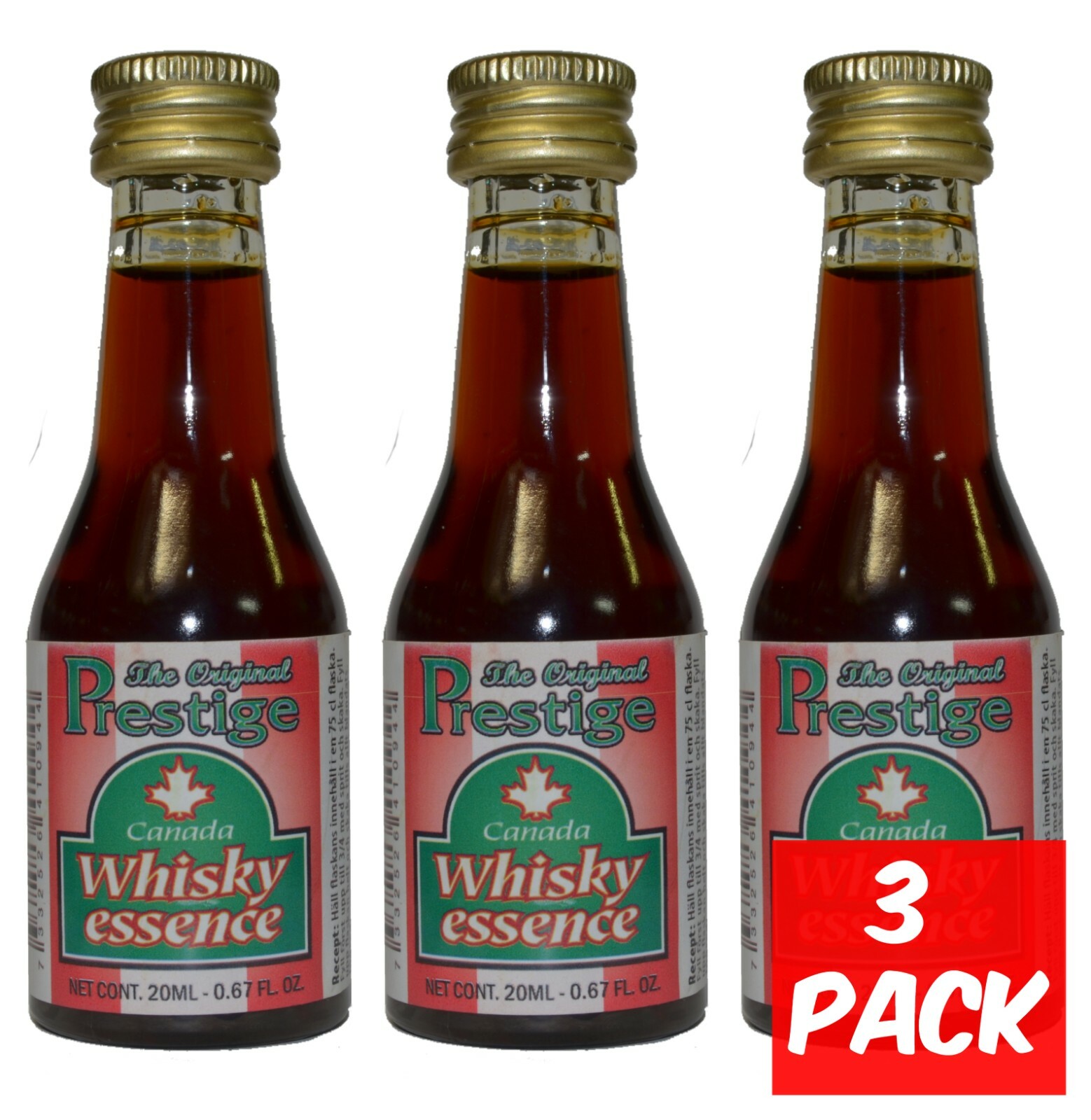 Original Prestige Essence - CANADIAN WHISKY - 3 PACK Distilling Home ...
