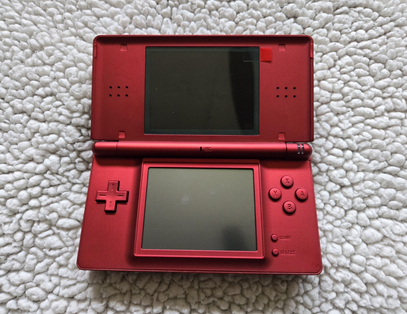 Custom Scarlet Red Nintendo DS Lite Handheld System With Charger NEW ...