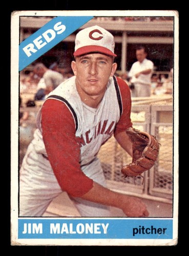 1966 Topps Baseball #140 Jim Maloney GD *e4 | eBay