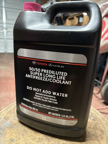 Toyota Coolant Pink Lexus Scion Super Long Life Antifreeze Gallon 00272 ...