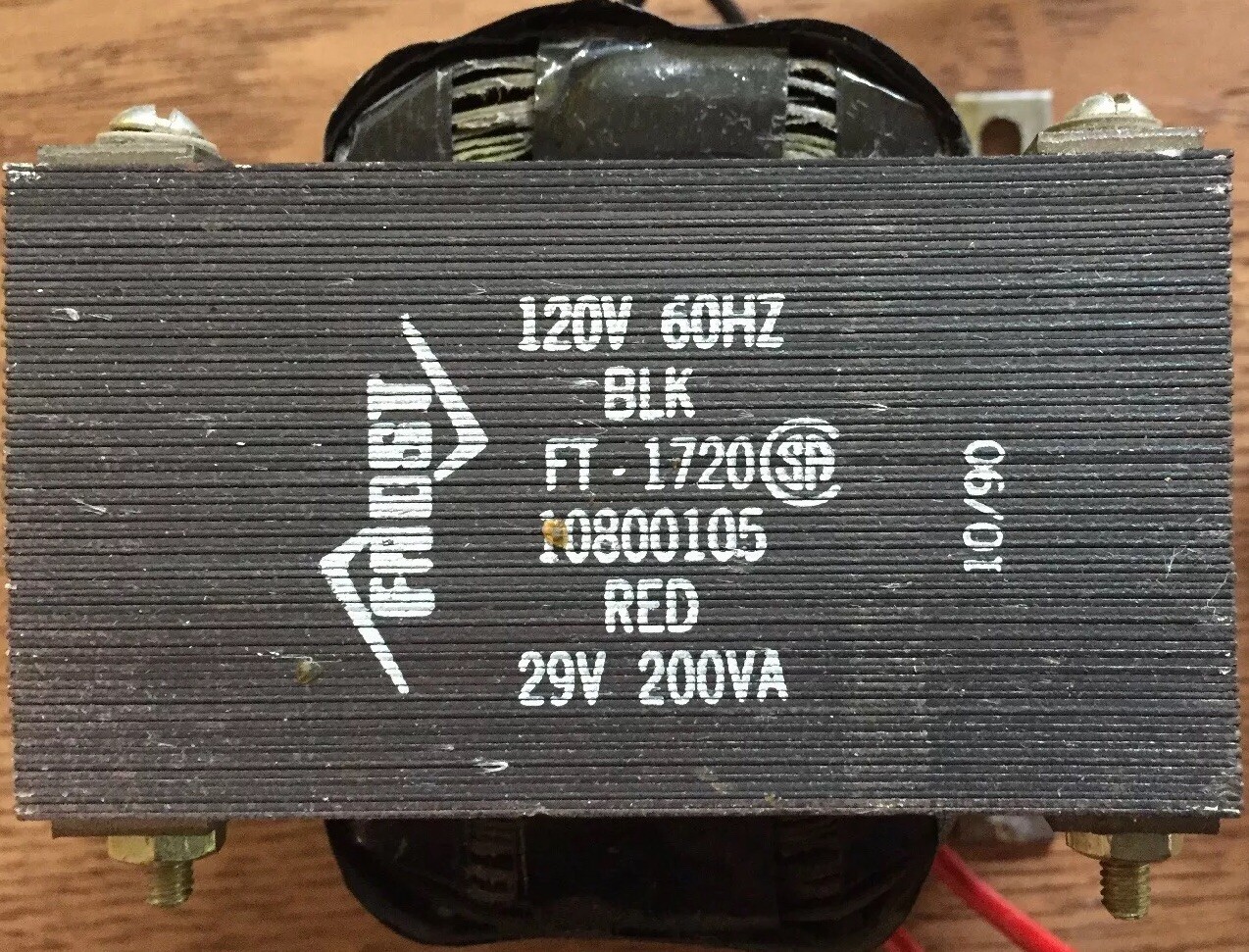 Frost Transformer FT-1720 Pri: 120V 60Hz Sec: 29V 200VA With DC ...