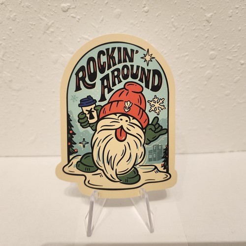 *NEW* Dutch Bros November Rockin' Around Blue Sticker | eBay